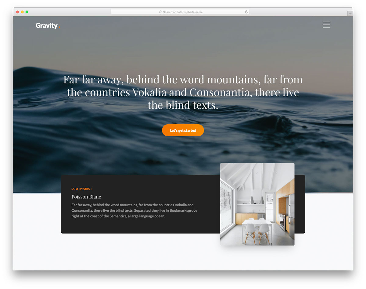 Gravity - Best Online Business Website Template 2022 - Colorlib