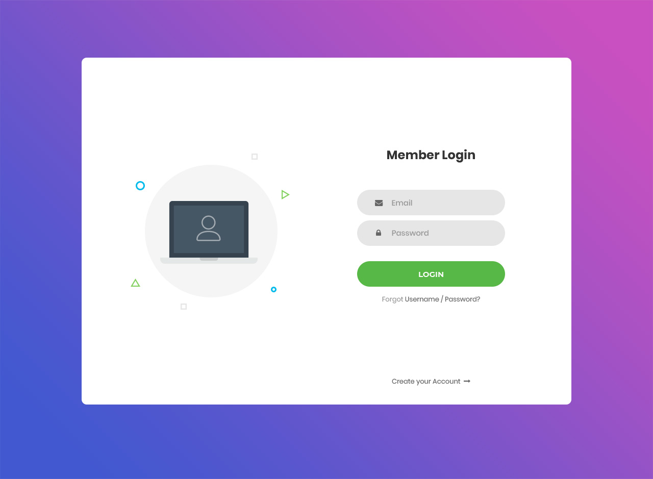 40 Best Free Bootstrap Login Forms 2022 - Colorlib