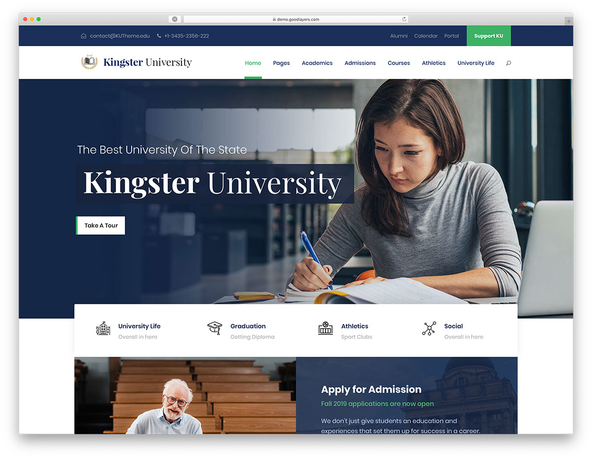 40+ Best Education Website Templates 2022 - Colorlib