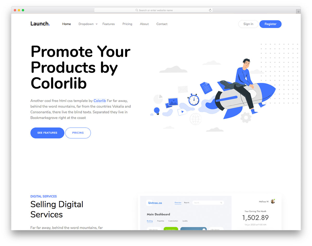 50 Best App Landing Page Website Templates 2022