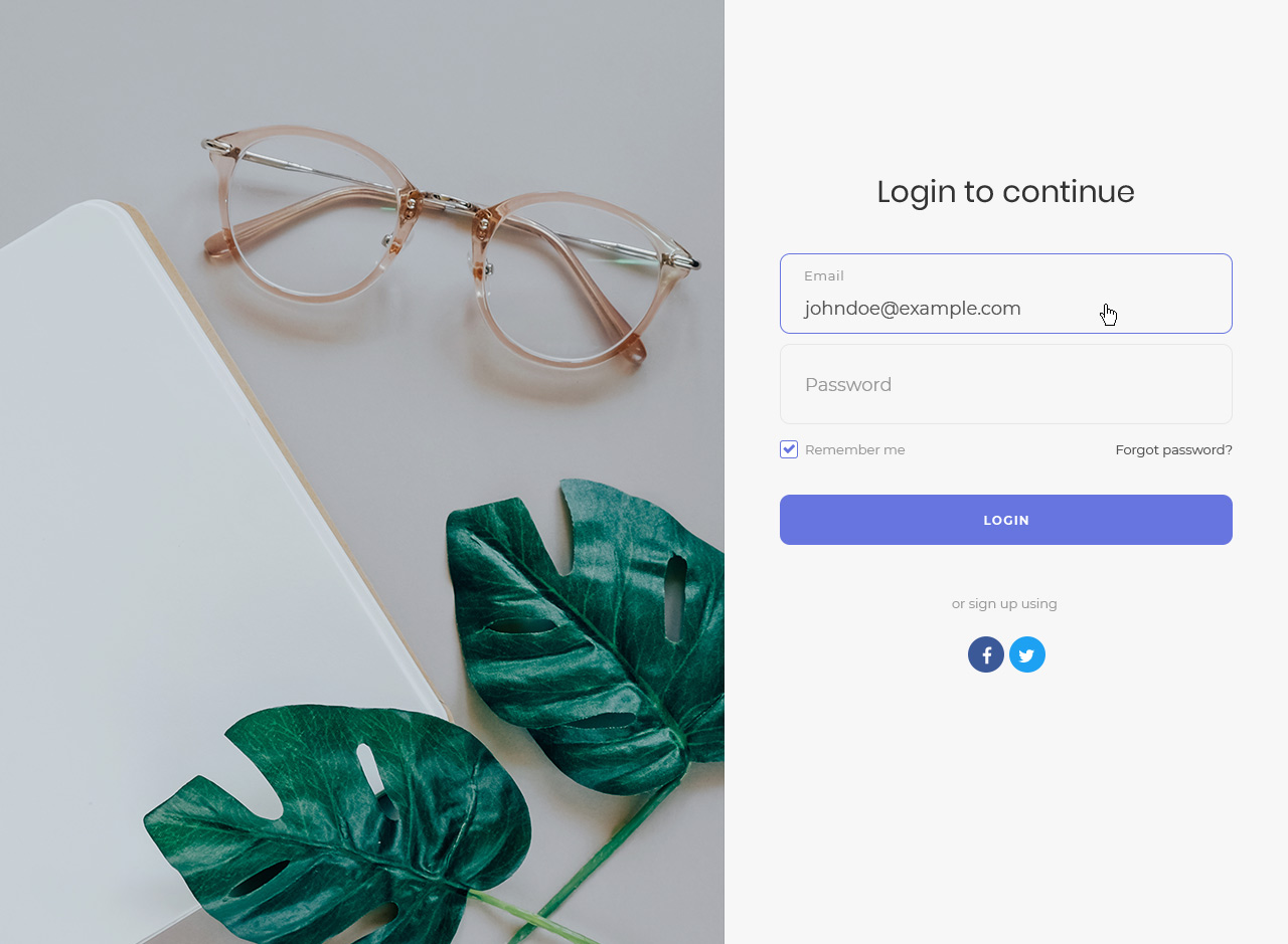 Login Form 18 by Colorlib - Free HTML Login Form 2025 - Colorlib