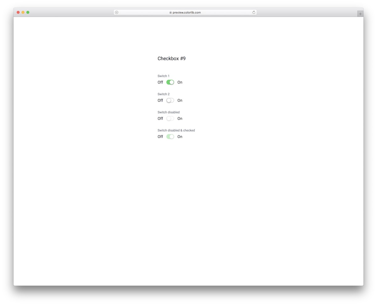 Checkbox V19 - Free Toggle Button Animation Template 2025 - Colorlib