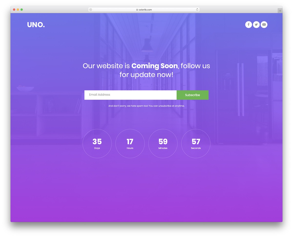 Coming Soon V07 - Free Website Template 2025 - Colorlib