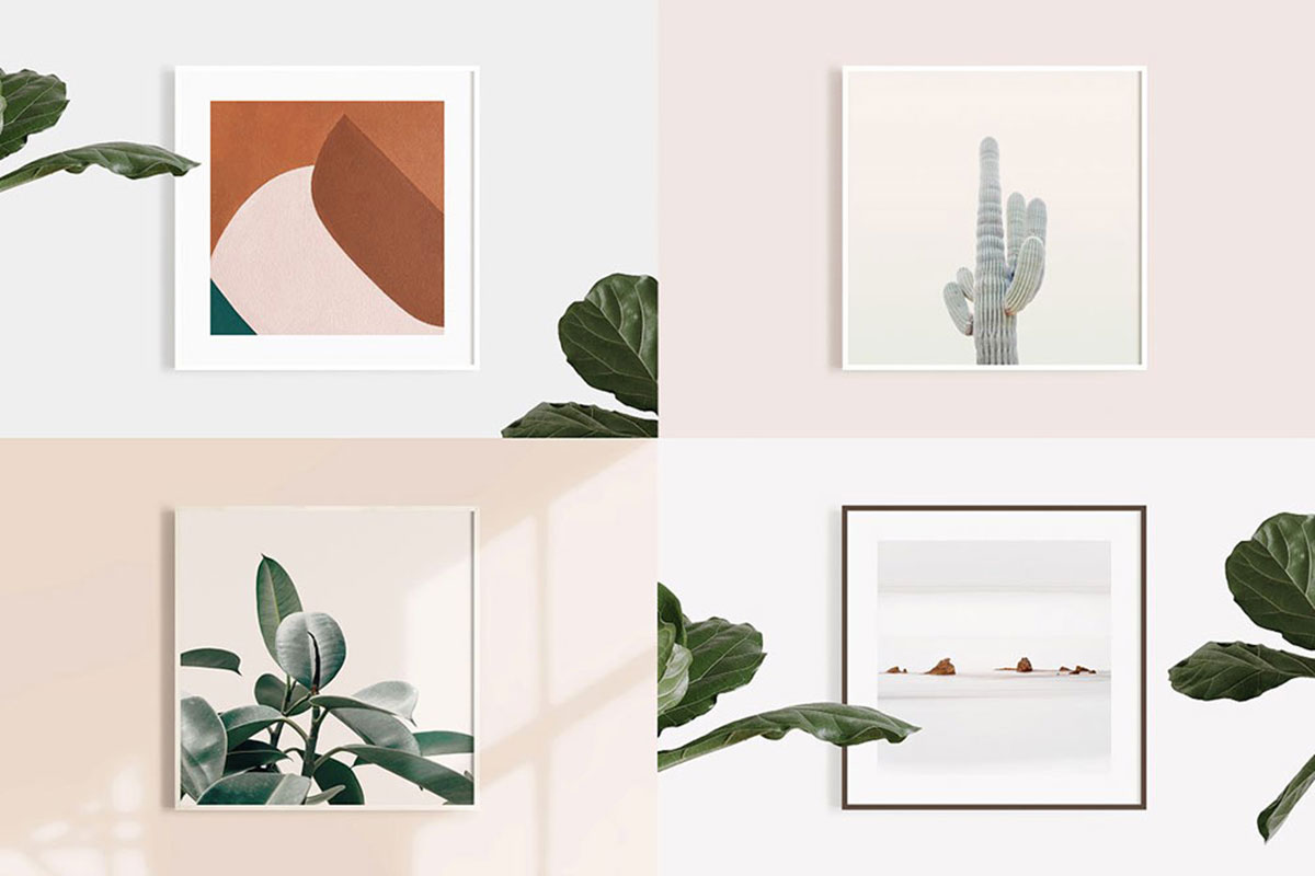 39 Exceptional Square Poster Mockups For Project Presentation - Colorlib