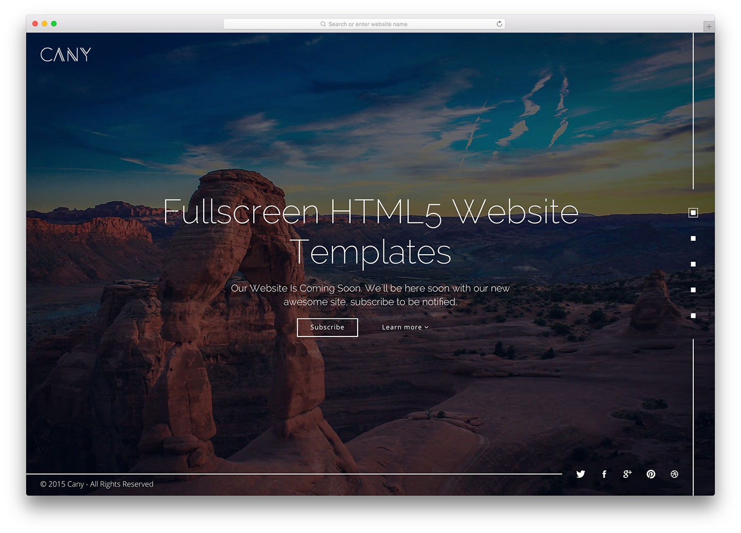 Top 30 Fullscreen Website Templates 2022 - Colorlib
