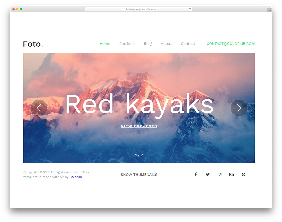 Photography-2 - Free Bootstrap Photography Website Template - Colorlib