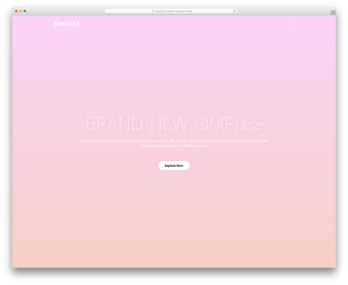 Simples - Free Feminine Business Website Template - Colorlib