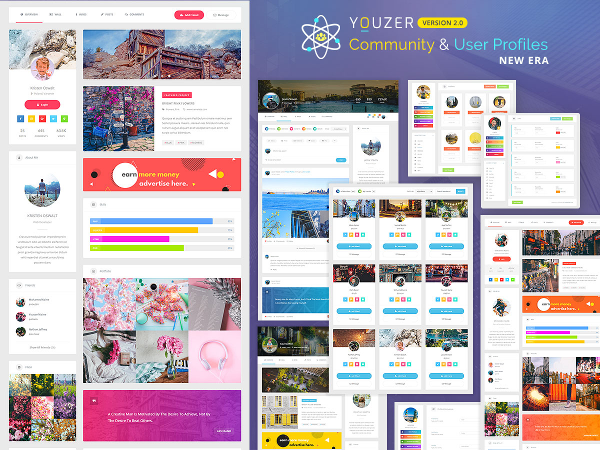 Youzify WordPress Plugin Review - BuddyPress Community and User Profiles Plugin - Colorlib