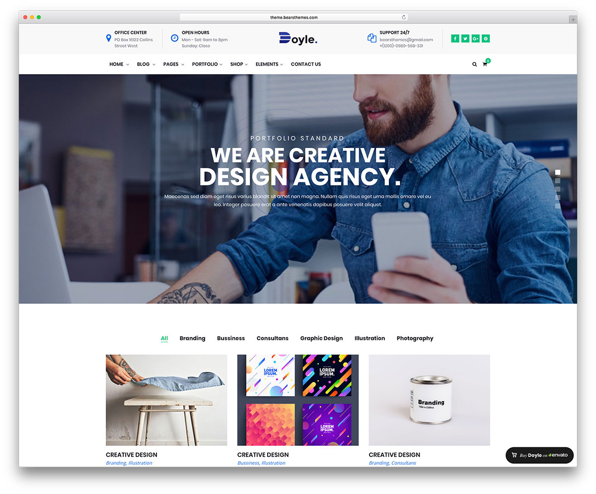 44 Best WordPress Portfolio Themes 2022 - Colorlib
