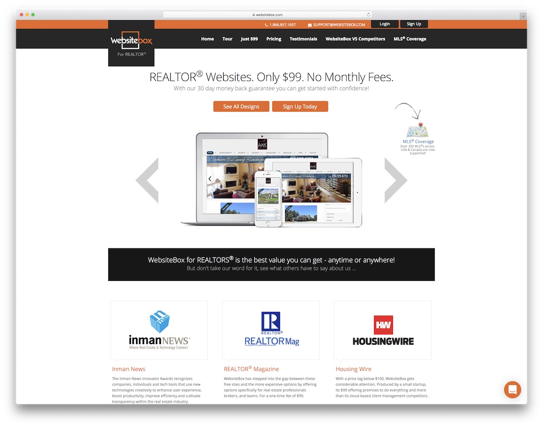 21 Best Real Estate Website Builders For Agents & Brokers 2022 - Colorlib