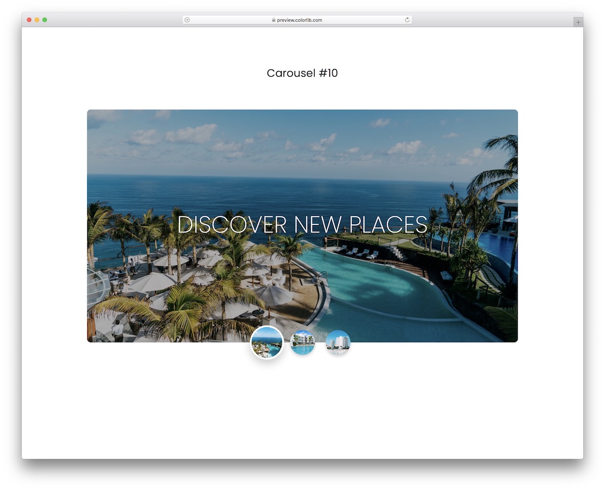 20 Cool Free Bootstrap Carousel Examples 2022 - Colorlib