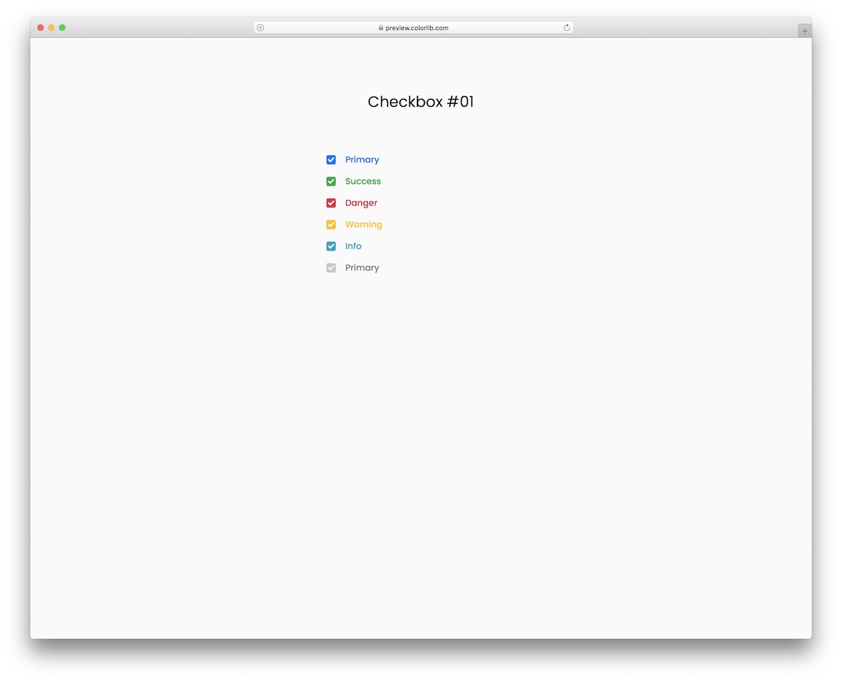 20 Best Free Bootstrap Checkbox Examples 2022 - Colorlib
