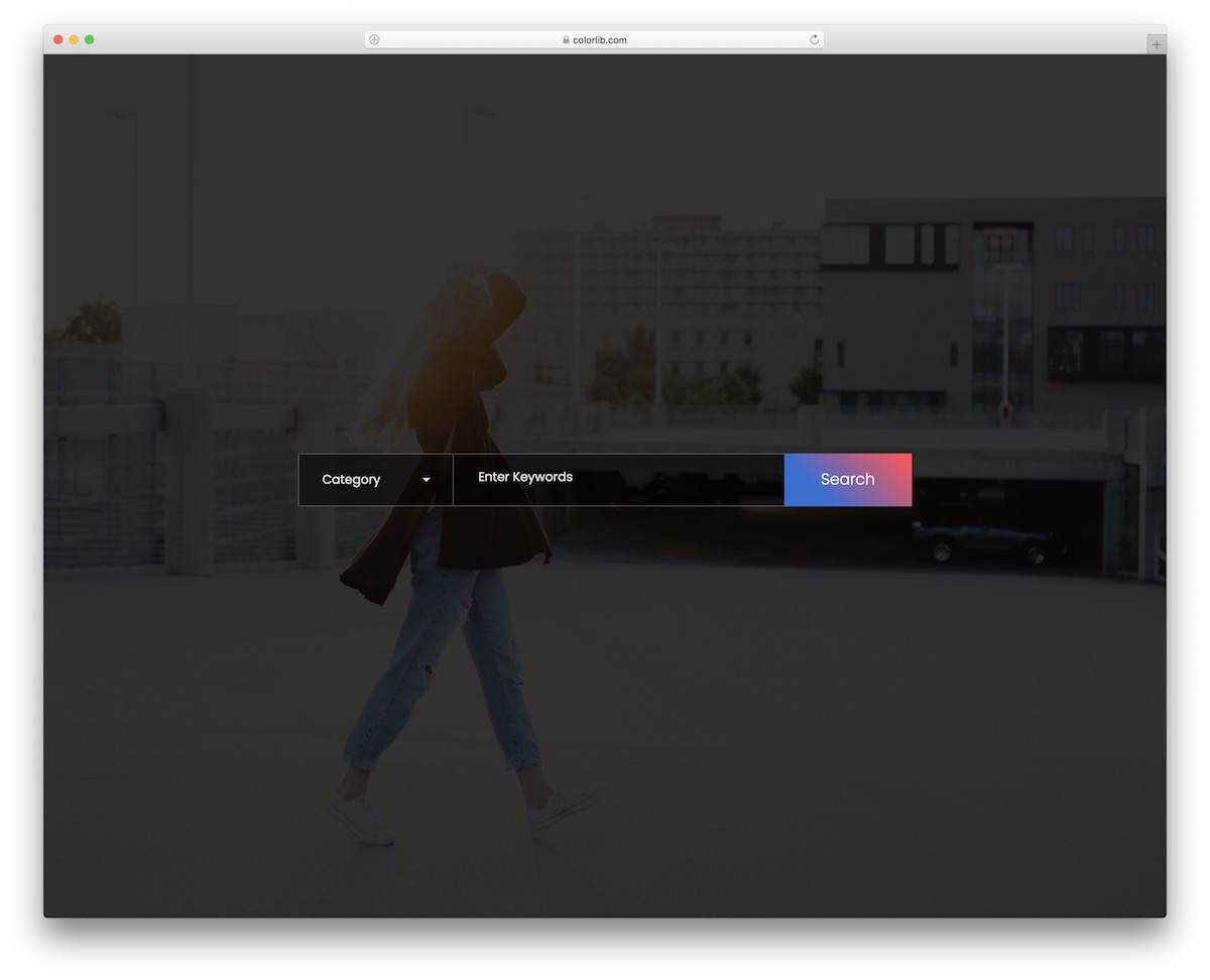 25 Best Free Bootstrap Search Bar Templates 2022 - Colorlib