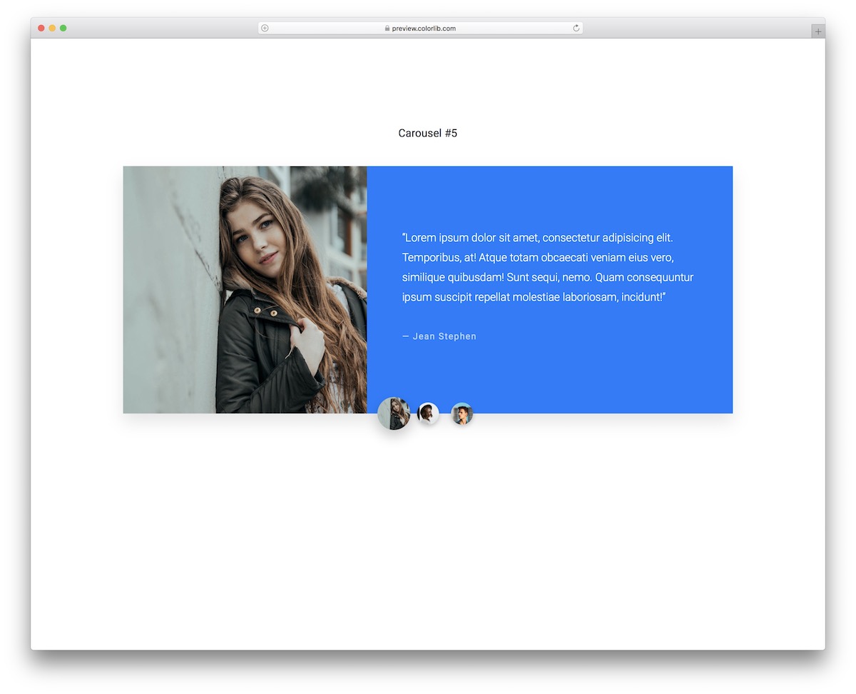 20 Best Free Bootstrap Slider Templates (In 2022) - Colorlib