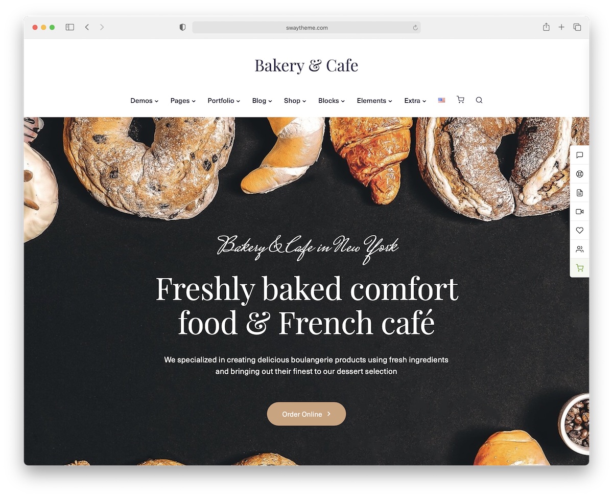 14 Cake Shops and Bakery WordPress Themes 2022 - Colorlib