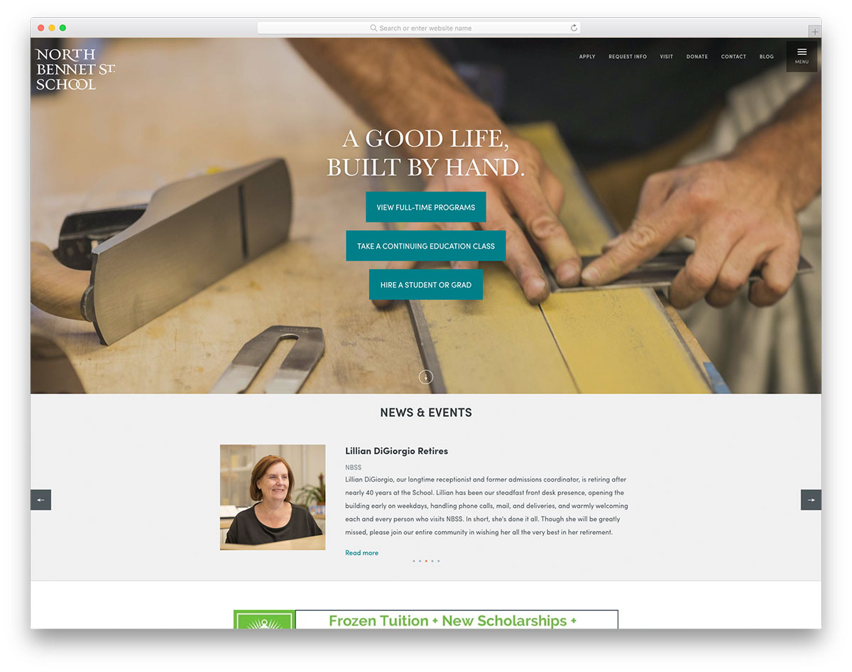 18 Best Carpentry Websites Inspiration To Reinforce Brands 2022 - Colorlib