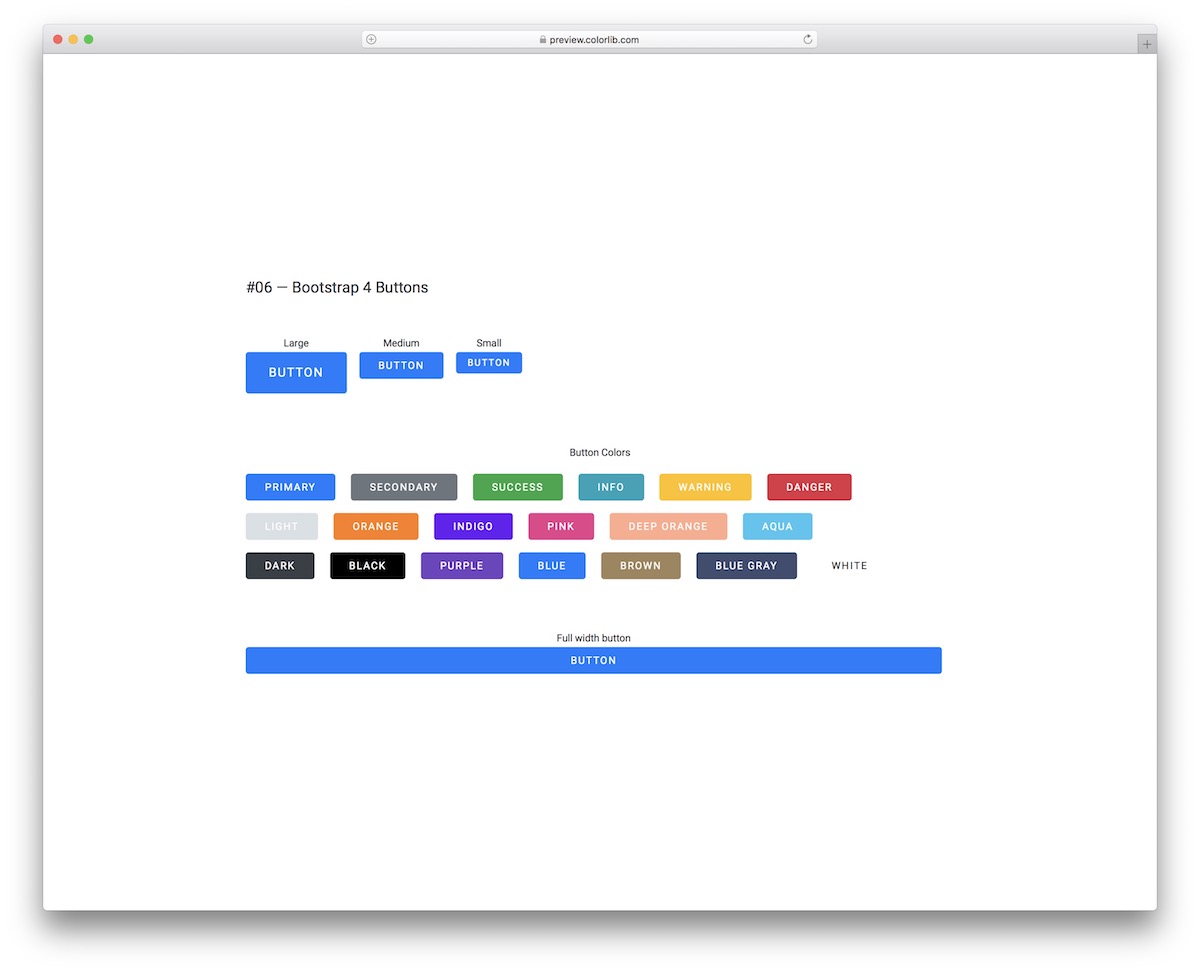 30 Best Free Bootstrap Buttons Website Templates 2022 - Colorlib