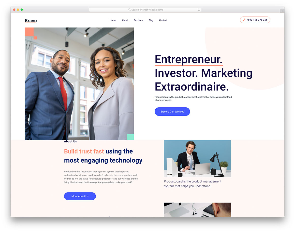 100+ Best Business Website Templates 2022 - Colorlib