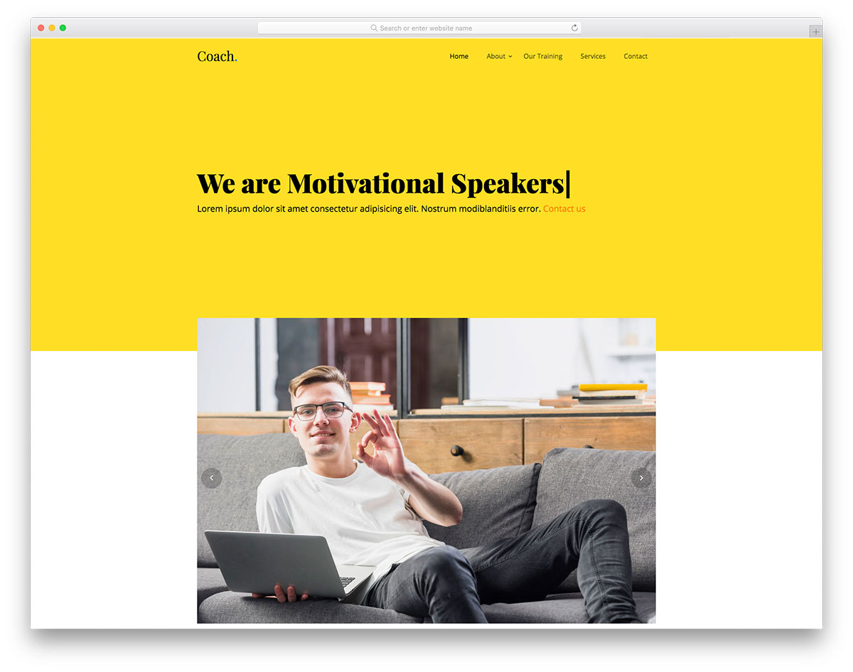 50 Best One Page Website Templates 2022 - Colorlib