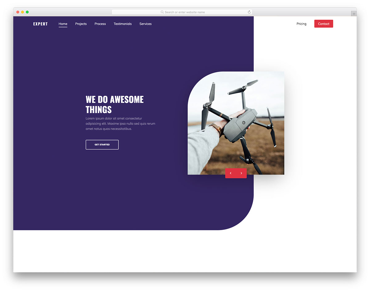 50 Best One Page Website Templates 2022 - Colorlib