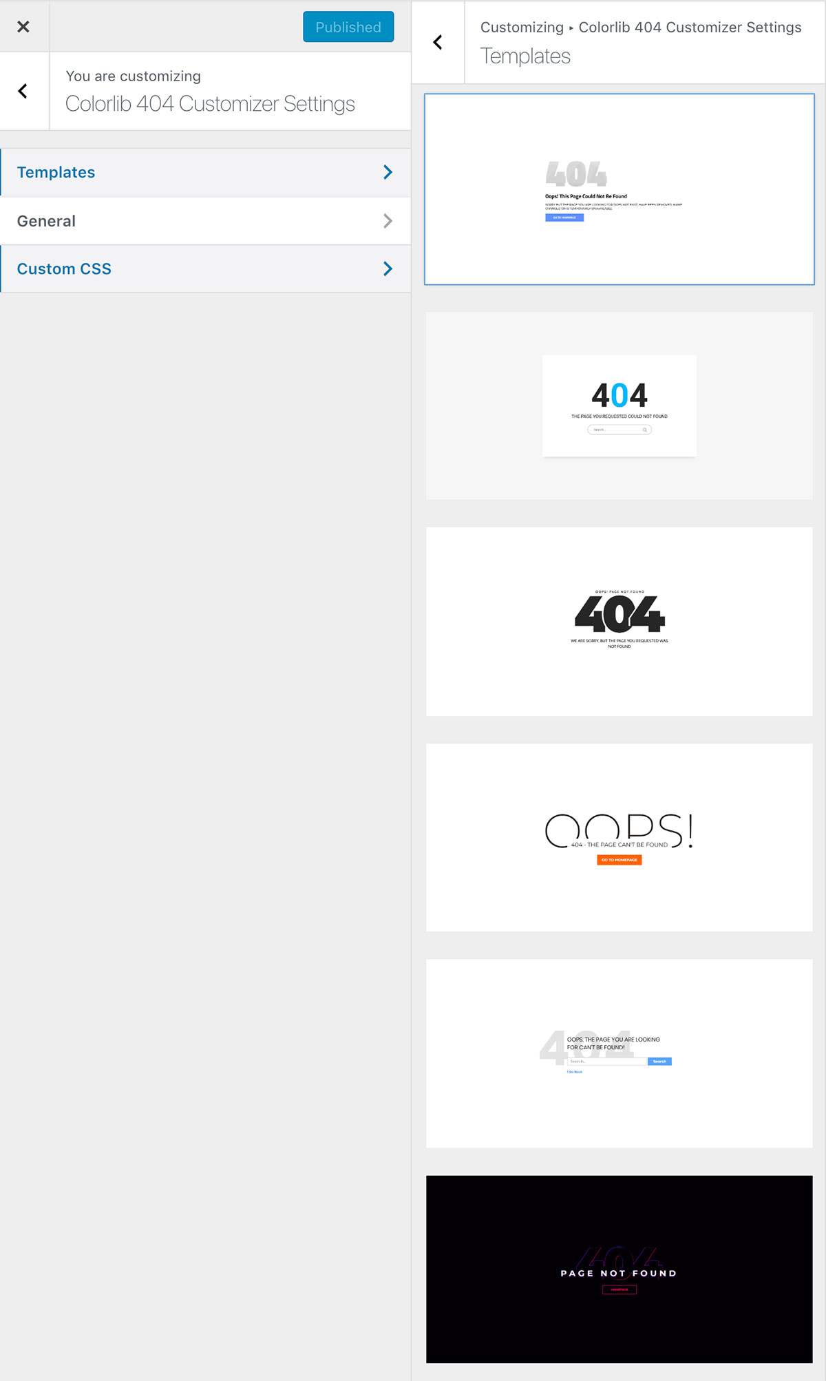 48 Best Easy To Customize Free Error Page Templates 2022 - Colorlib
