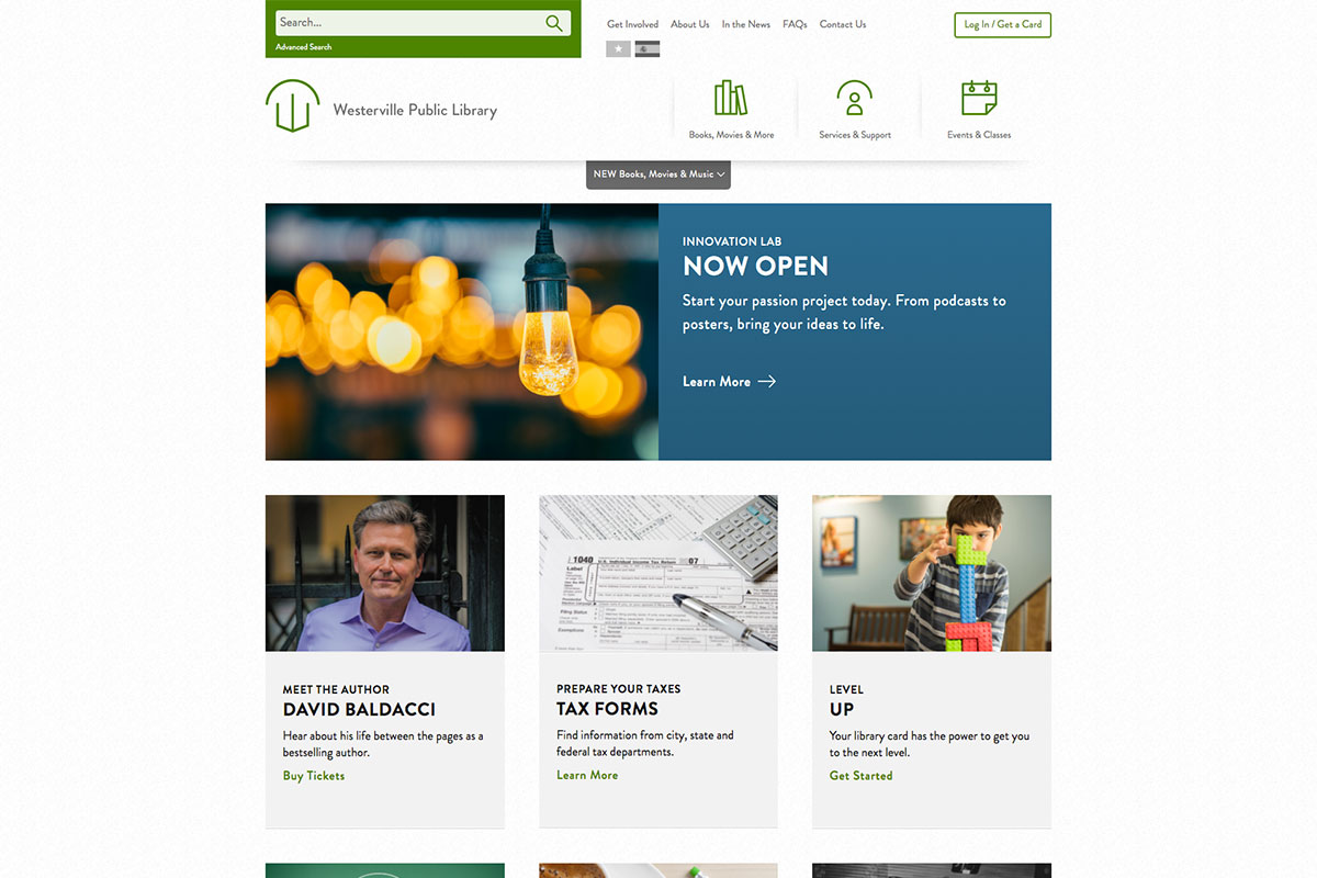 19 Best Library Website Design Inspiration 2022 - Colorlib