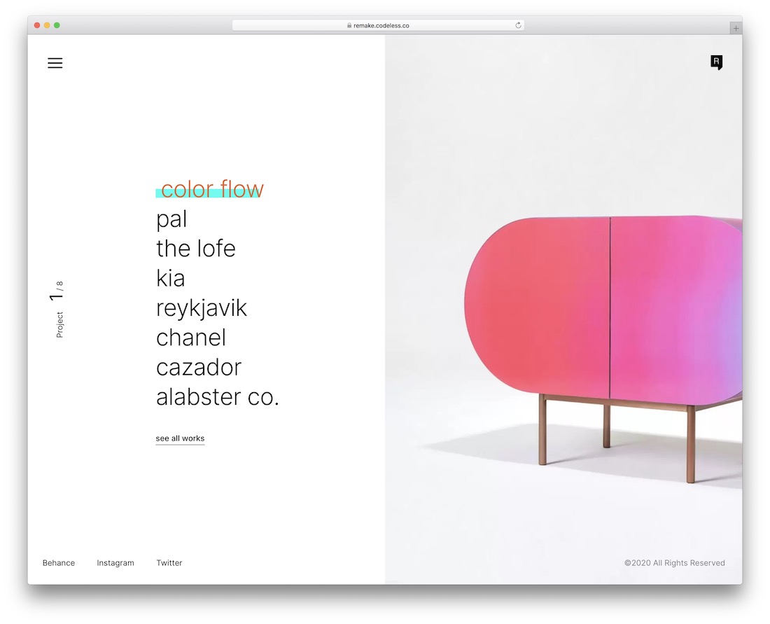 20 Best Minimal Website Templates (HTML & WordPress) 2022 - Colorlib