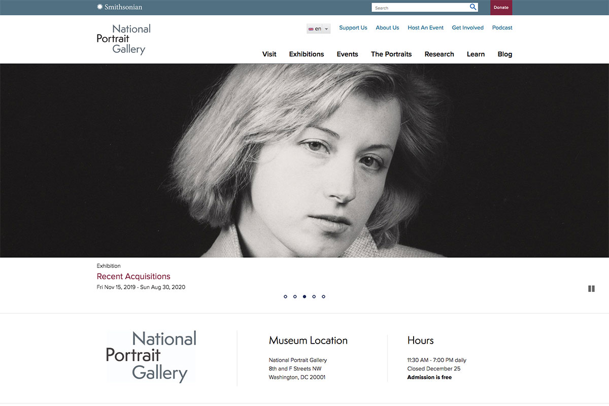 21 Best Museum Website Designs For Inspiration 2022 - Colorlib