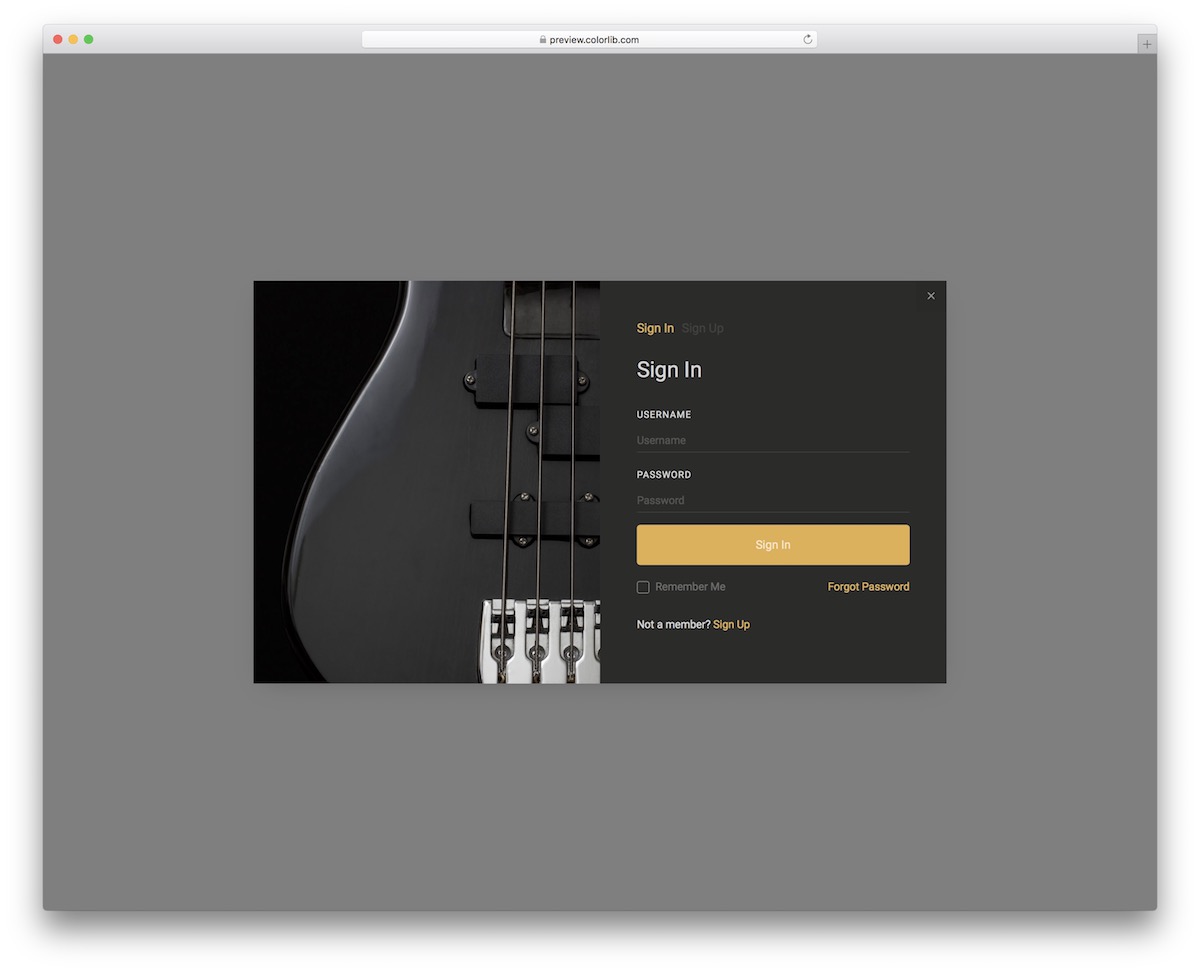 Best Free Bootstrap Modals Website Templates 2022 - Colorlib