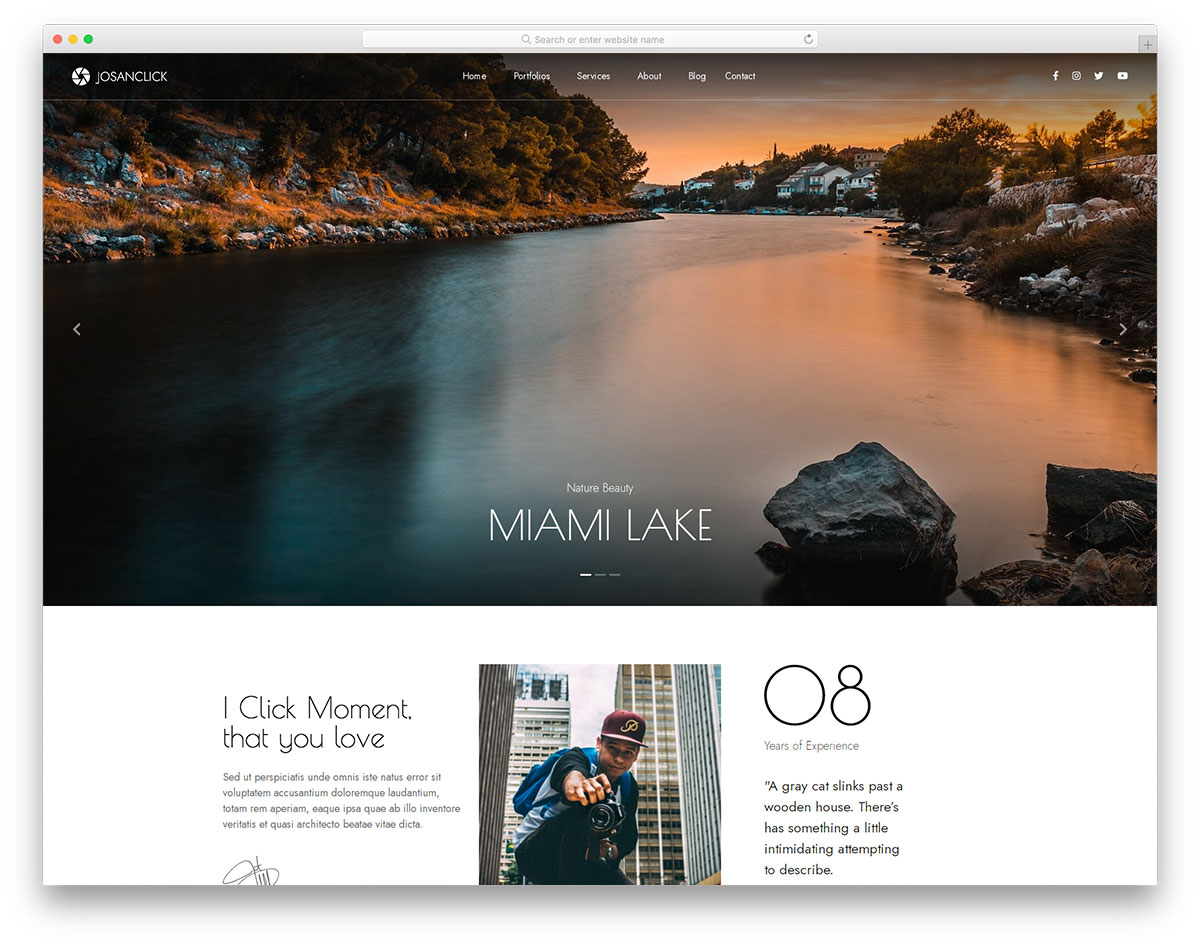 Boto - Free HTML Photo Gallery Website Template 2022 - Colorlib