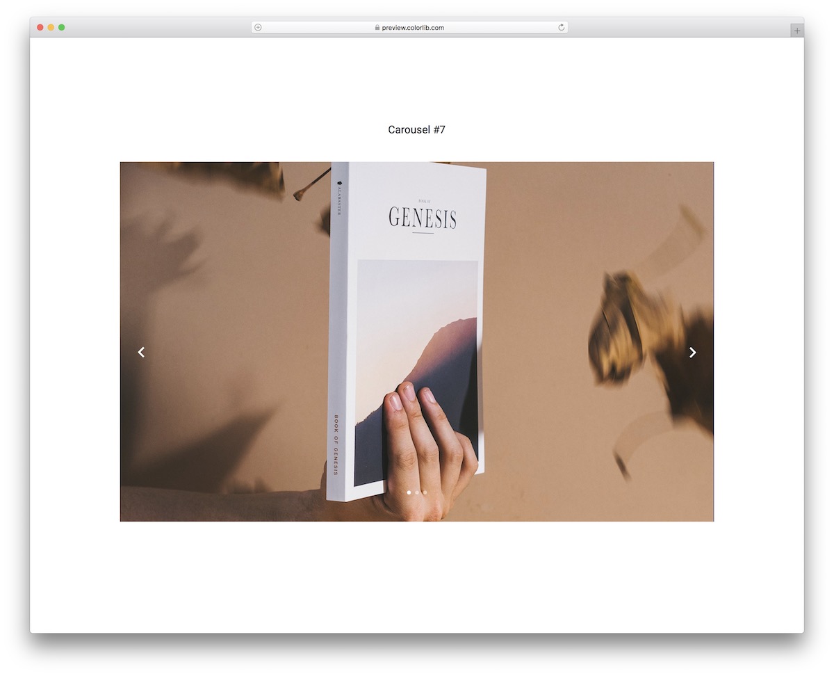 Carousel V06 - Free Split-Screen Carousel Template 2022 - Colorlib