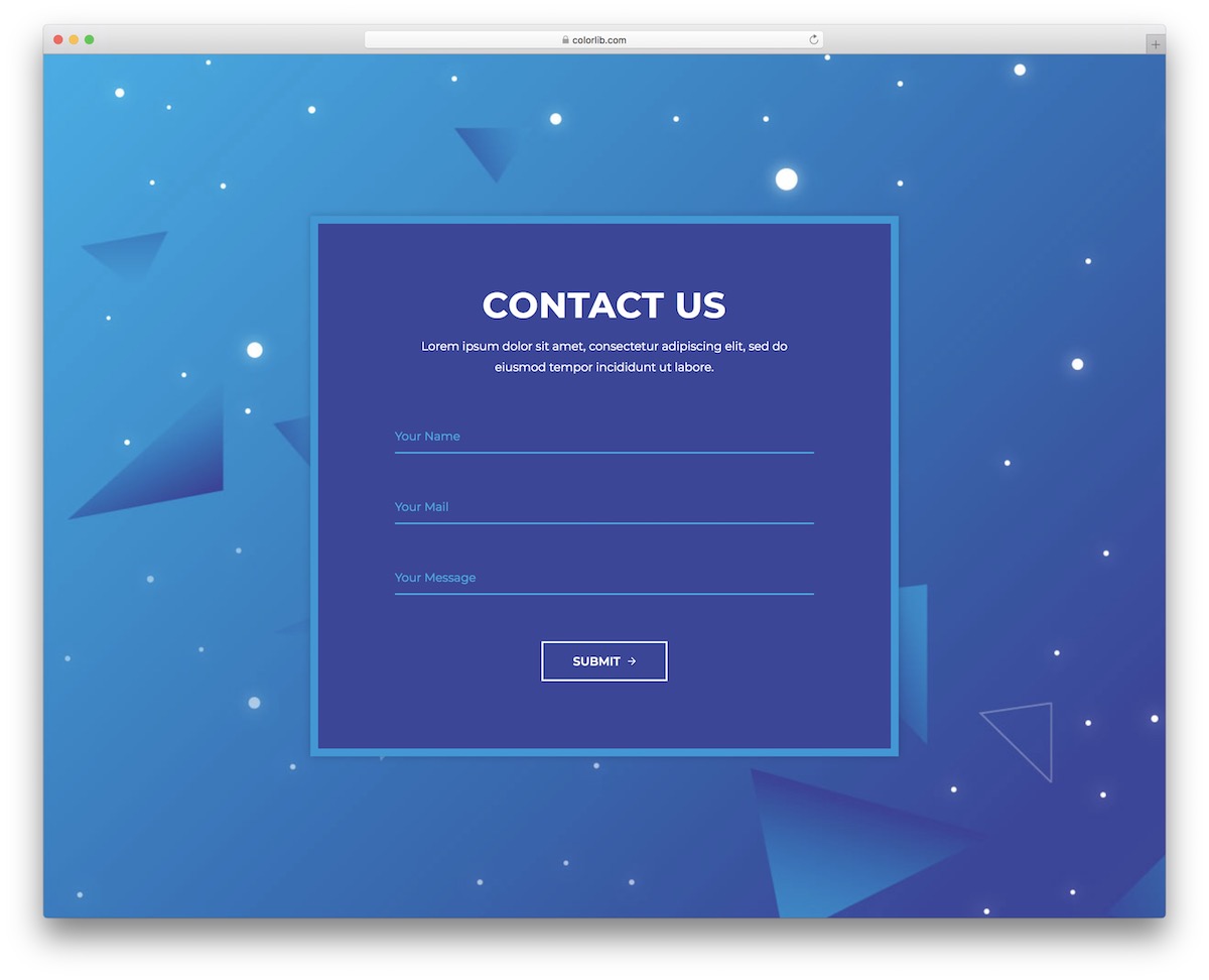 Contact Form V02 - Free Modern Contact Form Template 2022 - Colorlib