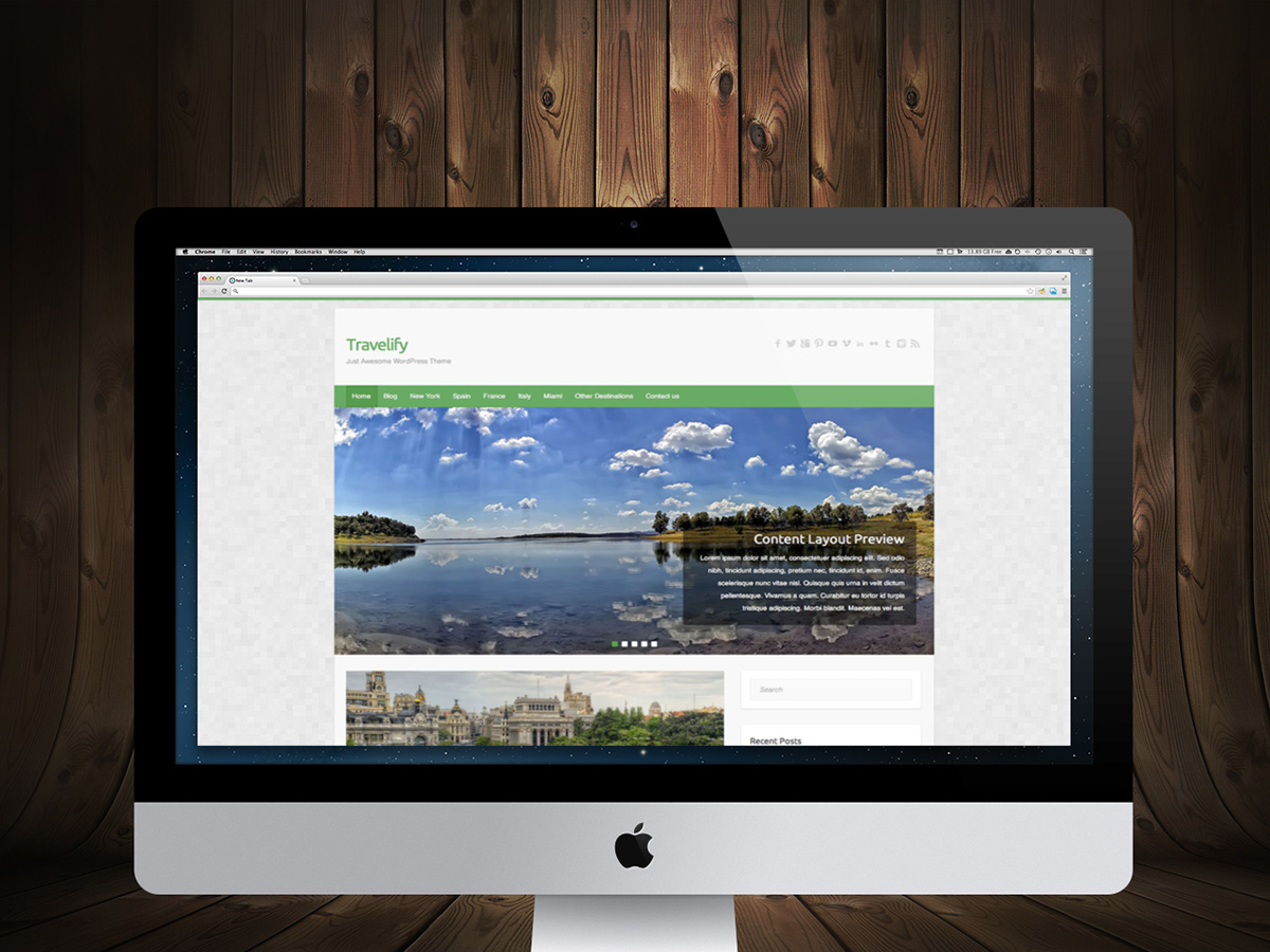Travelify - Awesome & Responsive Free Travel WordPress Theme - Colorlib