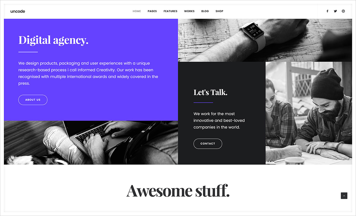 Uncode Theme Review: Creative Multi-Purpose WordPress Theme