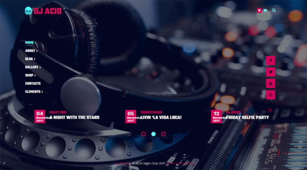 22 Best DJ WordPress Themes 2021 - Colorlib