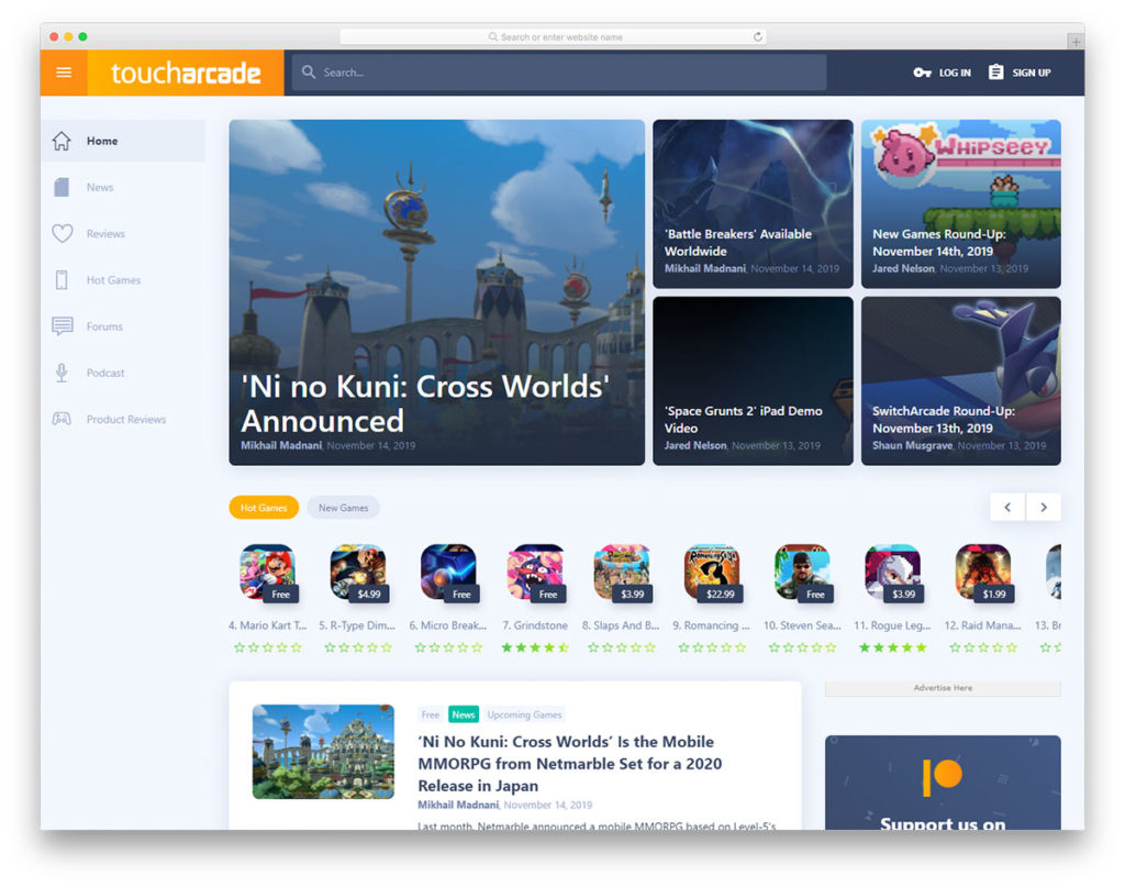 20 Best Gaming Blog Designs For Inspiration 2020 - Colorlib