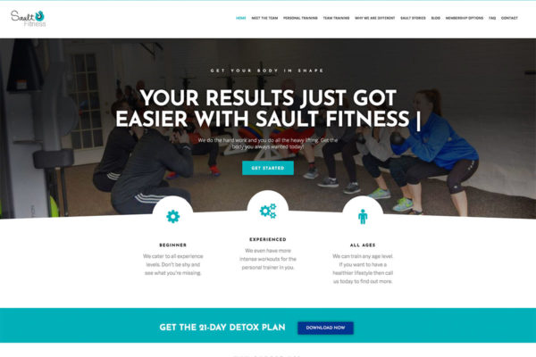 18 Best Gym Websites Design Inspiration 2021 - Colorlib