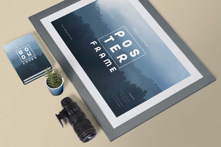 42 Horizontal Poster Mockups For Effective Marketing - Colorlib