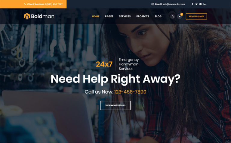 15 Best Electrician Website Templates (HTML & WordPress) 2026- Colorlib