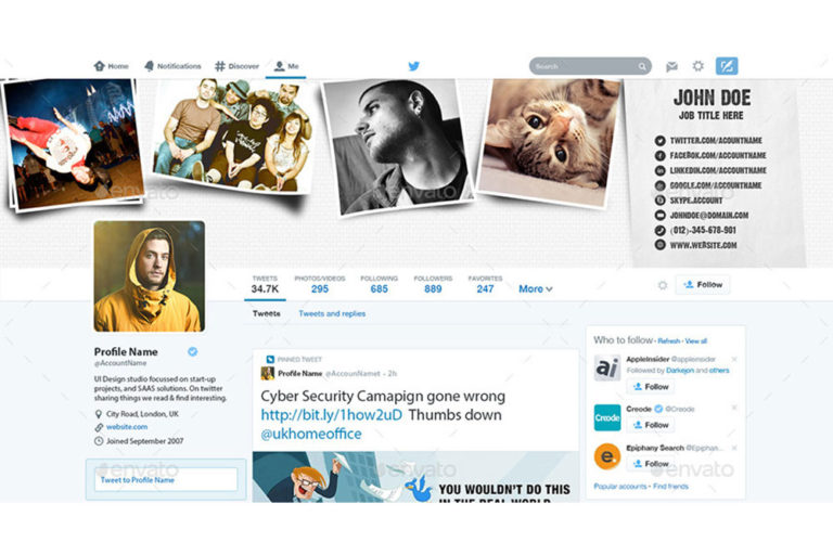 31 Best Twitter Mockups For Effective Business Marketing - Colorlib