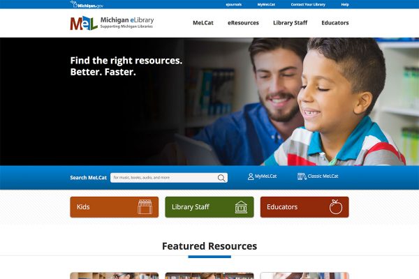 19 Best Library Website Design Inspiration 2020 - Colorlib