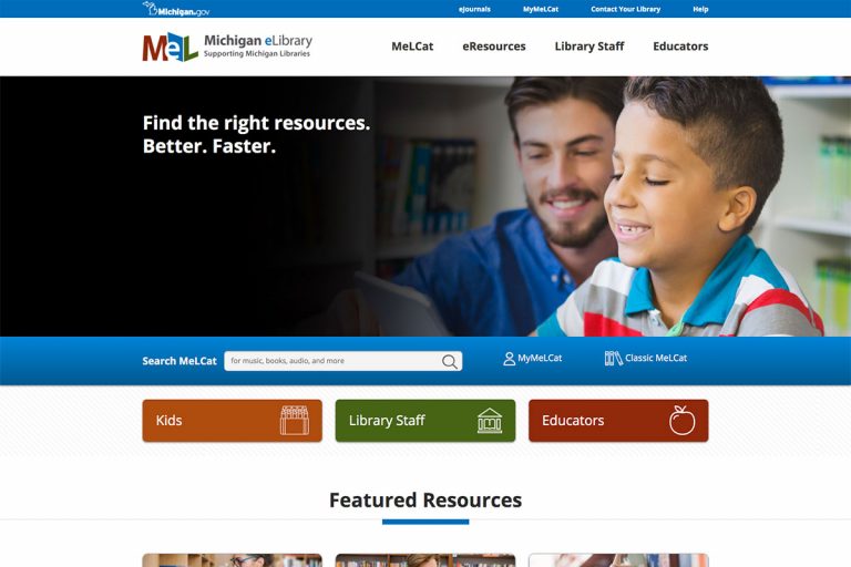 21 Best Library Website Design Inspiration 2026 - Colorlib