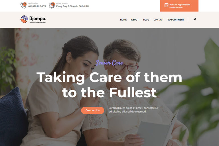 17 Best Elderly Care WordPress Themes 2021 - Colorlib