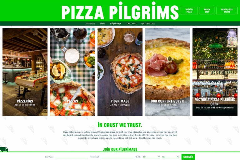 18 Best Pizza Website Designs To Explore in 2026 - Colorlib