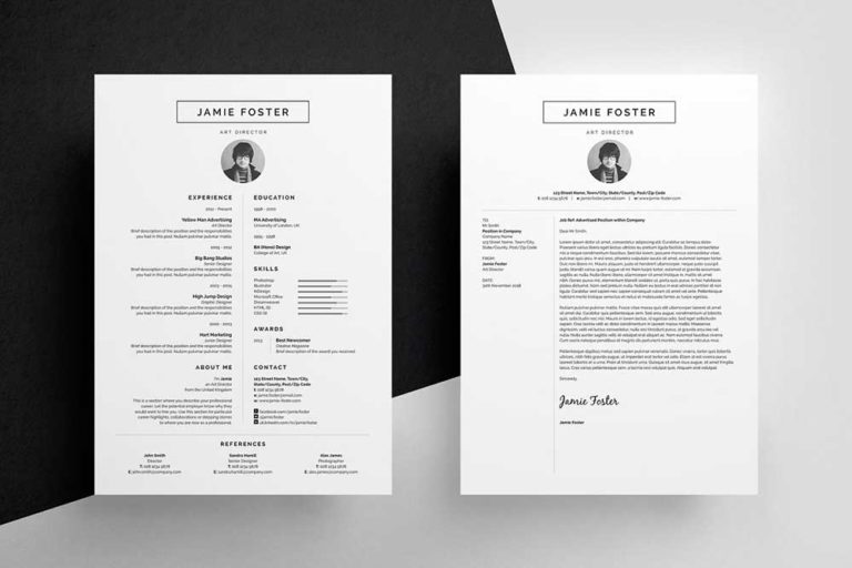 39 Useful Resume Mockups To Create Professional Resume - Colorlib