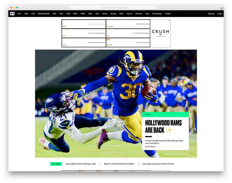 17 Best Sports Blogs Design For Inspiration 2026 - Colorlib