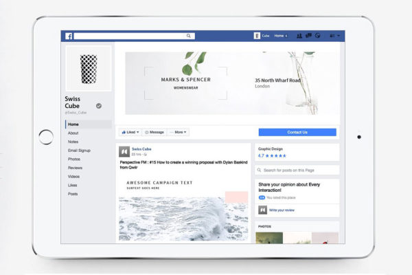 38 Best Facebook Mockups For Your Facebook Marketing - Colorlib