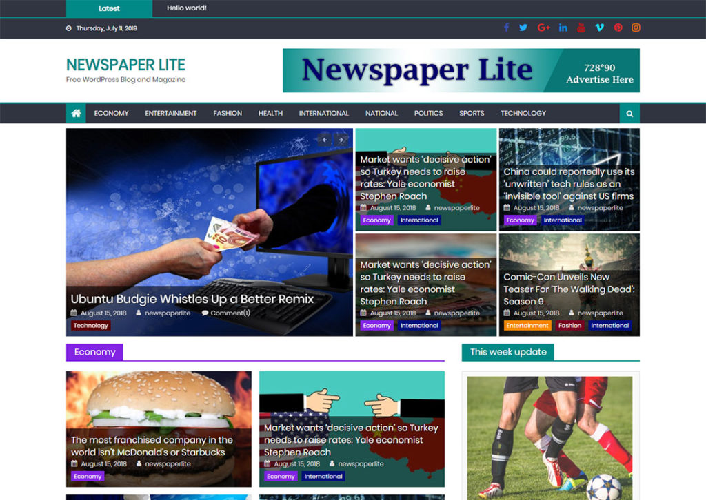 34 Free News WordPress Themes For Magazines 2021 - Colorlib