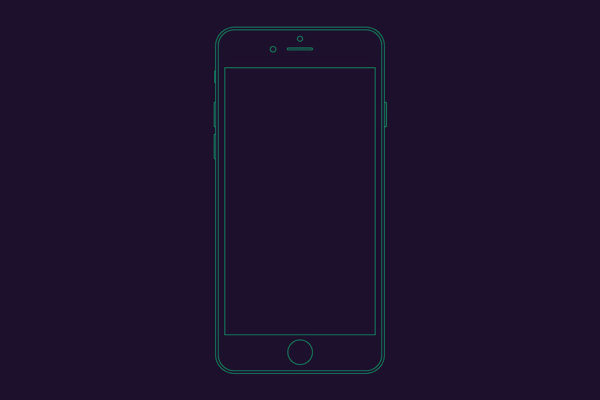 23 iPhone Outline Mockups For Excellent Design Presentation - Colorlib