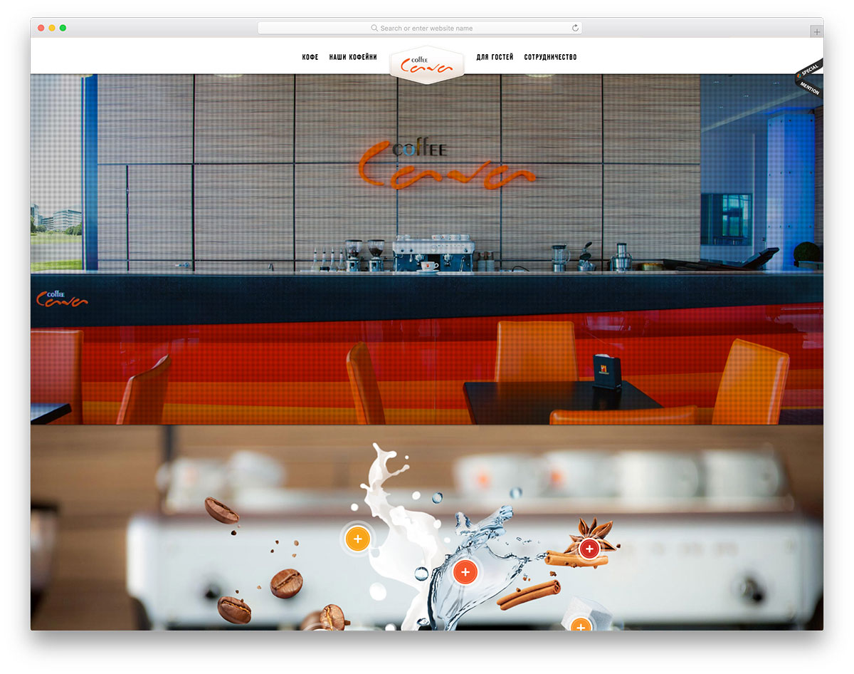 21 Best Coffee Shop Websites For Design Inspiration 2022 - Colorlib